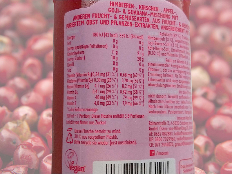 Innocent Plus - Berry Set Go, Alle Infos und Geschmackstest