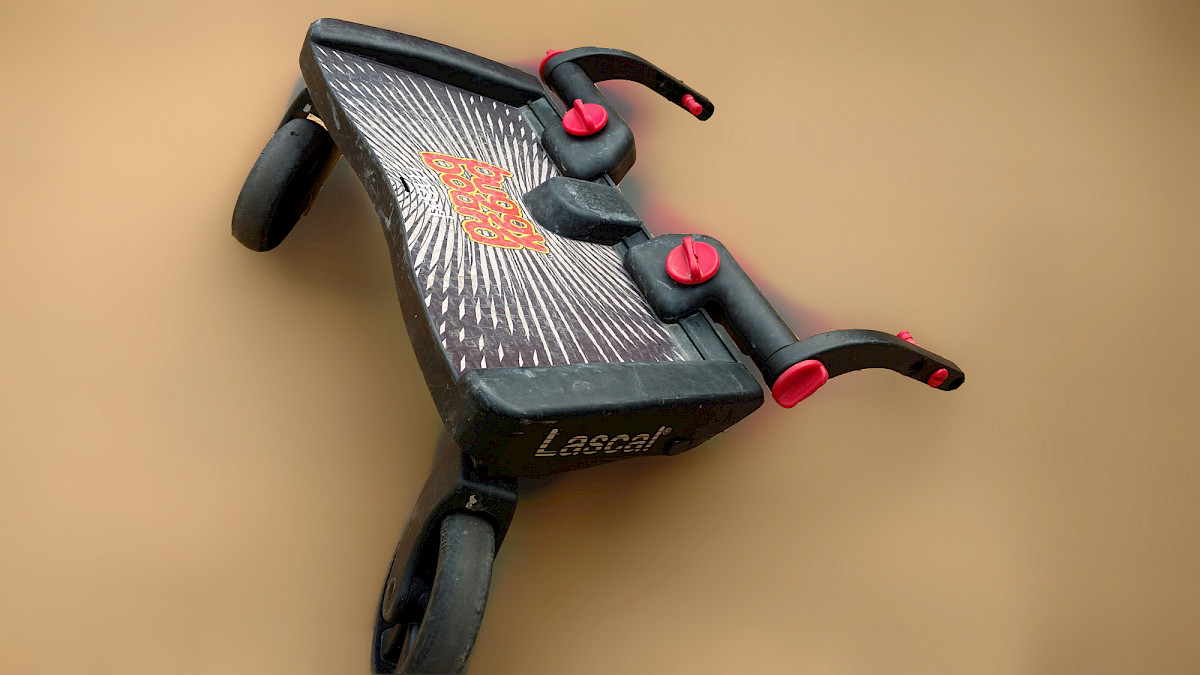 TEST - Das LASCAL Buggy Board Maxi - Kinderwagen Mitfahrbrett