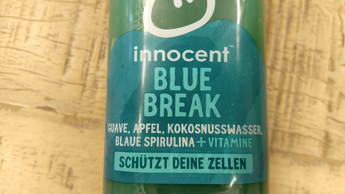 Der Innocent Blue Break Saft - Alle Infos und Geschmackstest