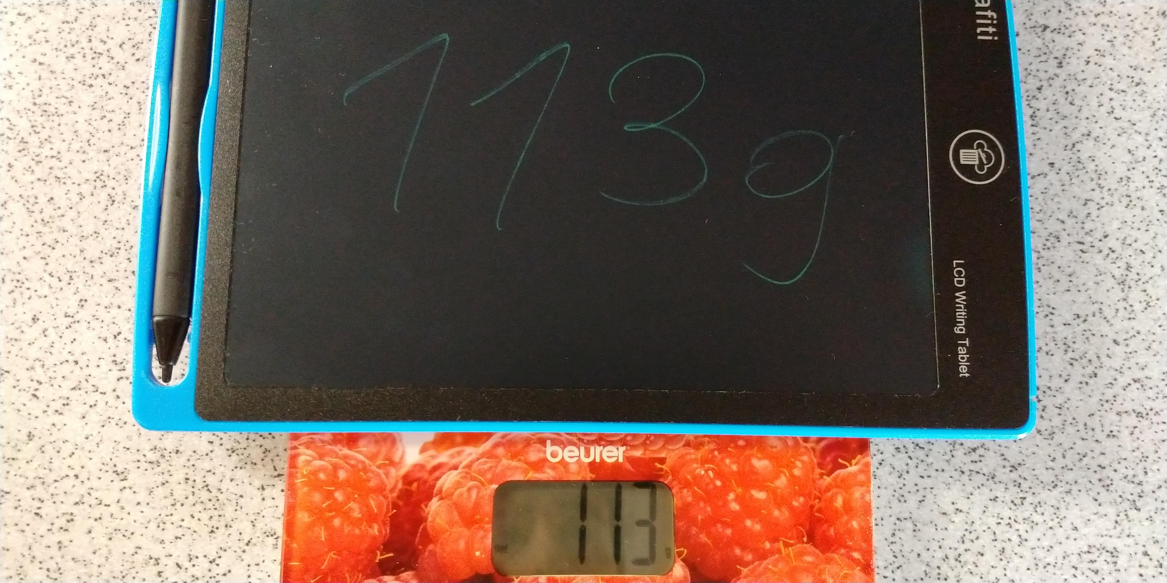 Test - 8,5 Zoll LCD-Schreibtafel von Mafiti